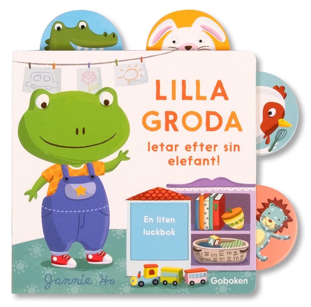 Lilla groda letar efter sin elefant - Gobokhandeln